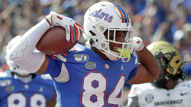 Coach Dave Aranda compared Baylor star Michael Trigg to NFL tight end