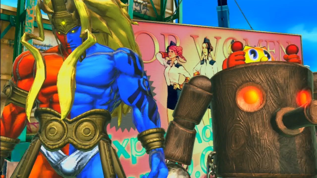 Street Fighter X Tekken playthrough - Ogre and Pac-Man (Team NamGods!)