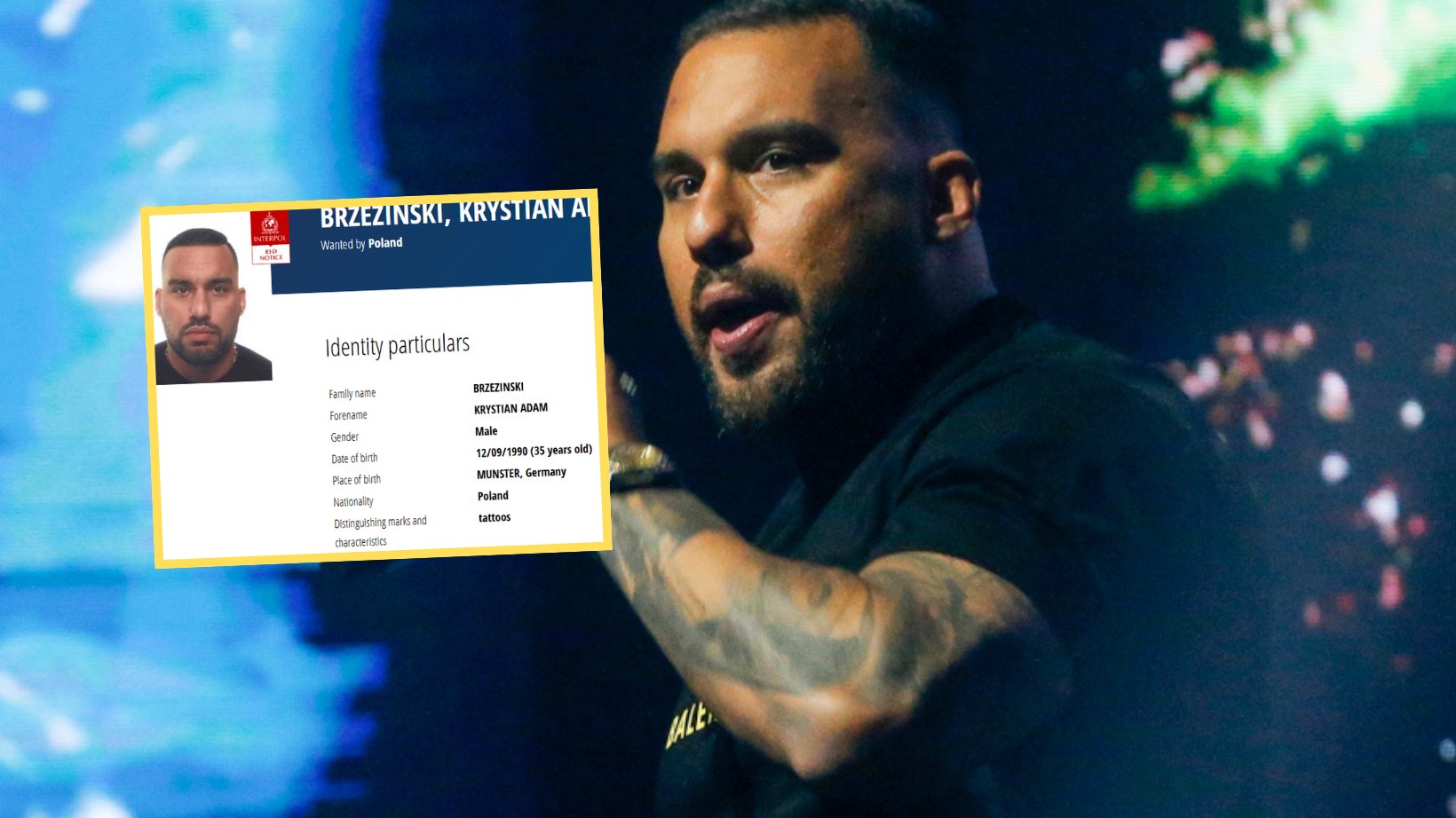 Polski raper poszukiwany przez Interpol. "Jest czerwona nota"