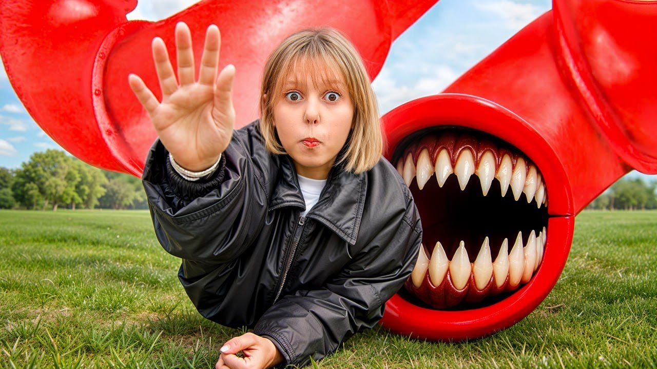 Le toboggan du dévoreur SCP 1562 dans la vraie vie 🎢 Les histoires les ...