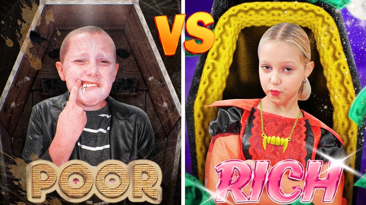 Vampire pauvre vs vampire riche! Devenue mon amie 🧛‍♀️💸 | Amelka FRA ...