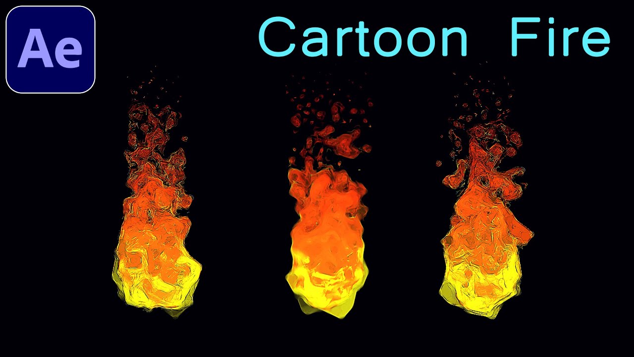 Very easy to create cartoon fire animation without plugins - After ...