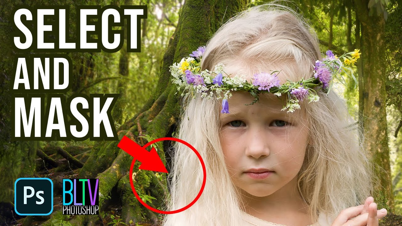 Photoshop tutorial: New select and mask taskspace in version CC