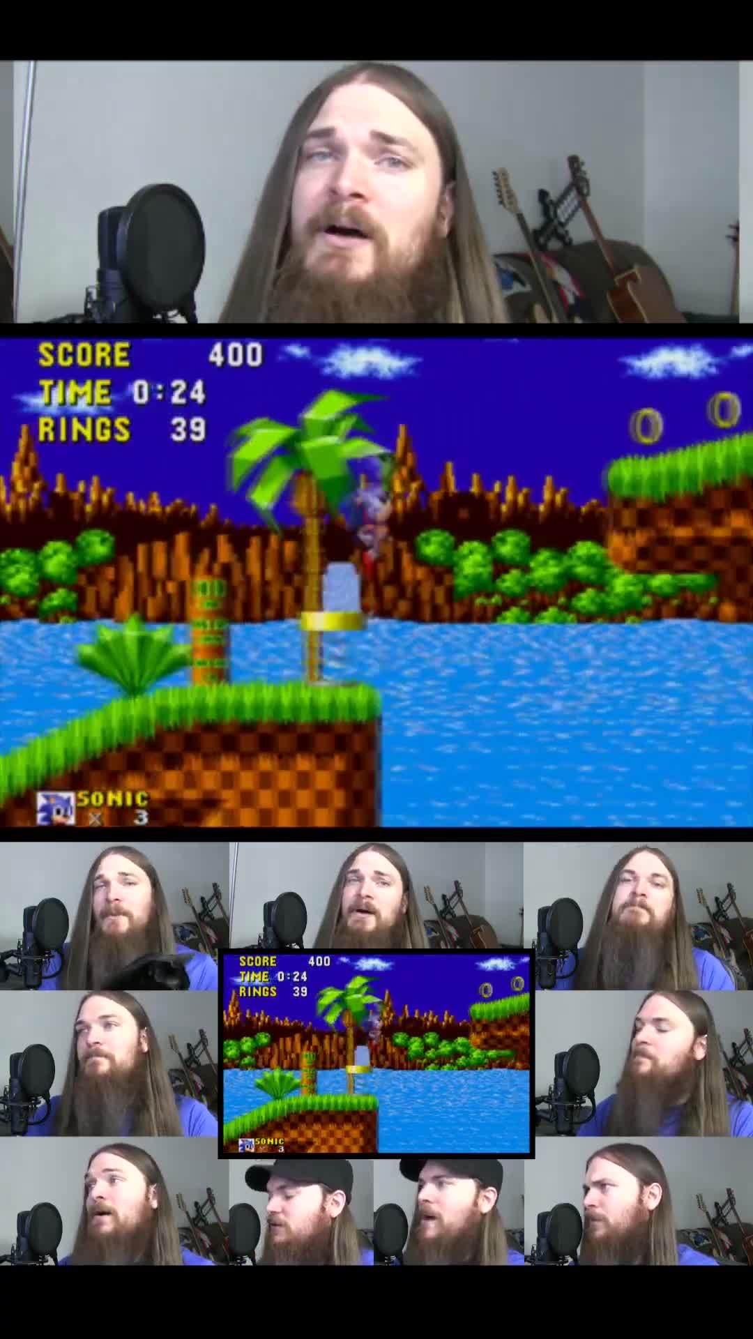 Sonic 🎵 Green Hill Zone #sonic #sonicthehedgehog #sega #acapella # ...