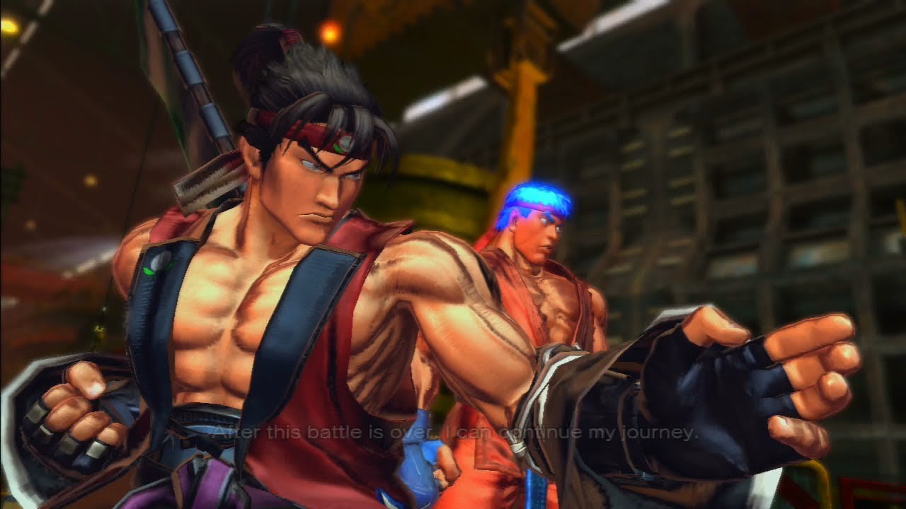 Street Fighter X Tekken playthrough Jin and Ryu team heroes!