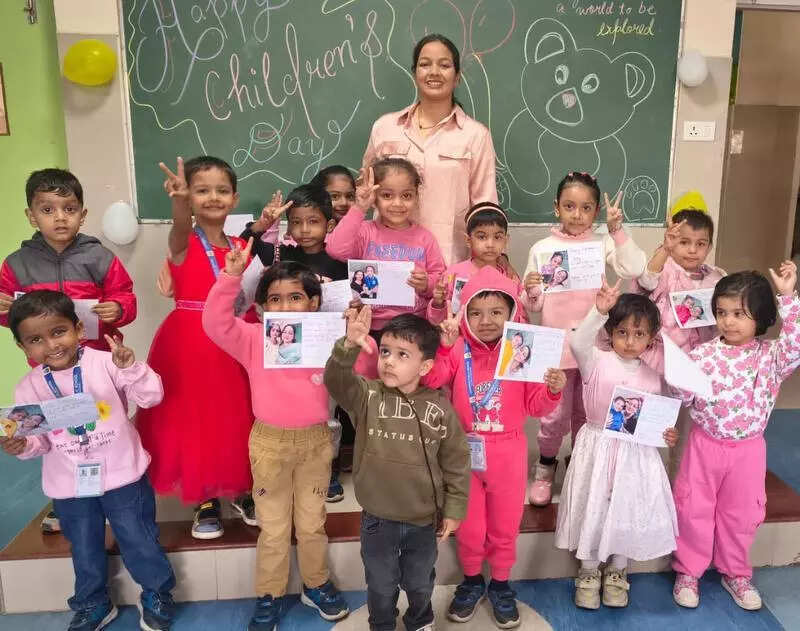 Kids take centerstage as dance, masti mark Children’s Day in city schools