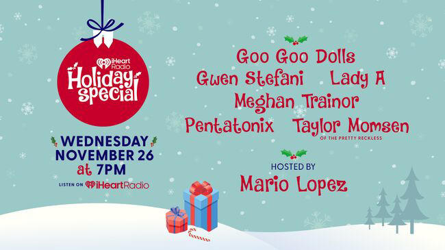 Let The Festivities Begin: 2025 iHeartRadio Holiday Special Lineup Revealed