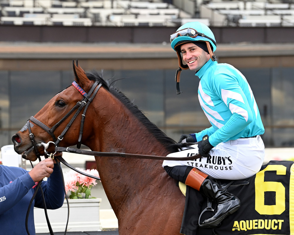 Jaxer Takes Inside Route To Notebook Stakes Victory