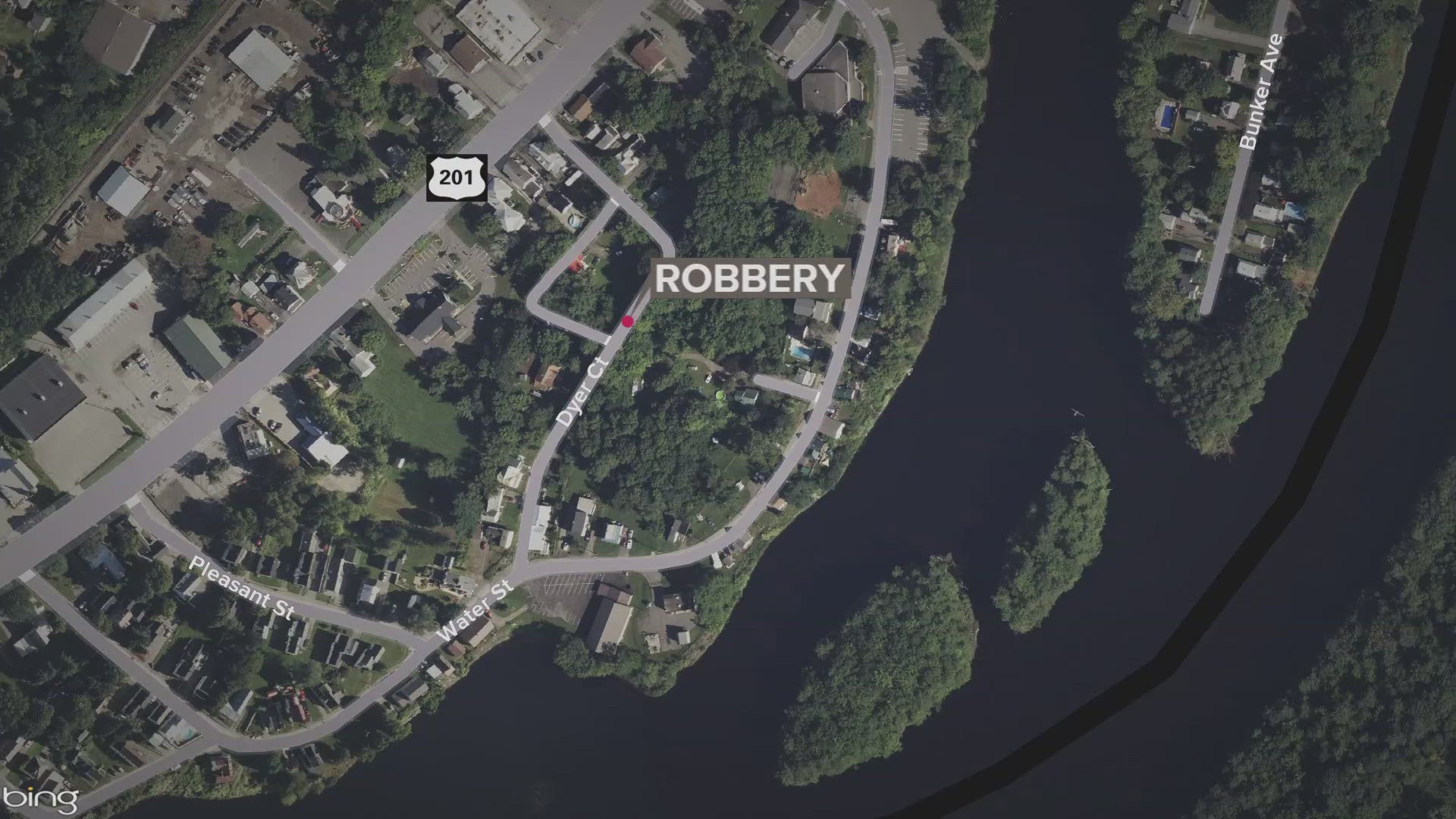 Car chase after Fairfield break-in ends in Waterville crash