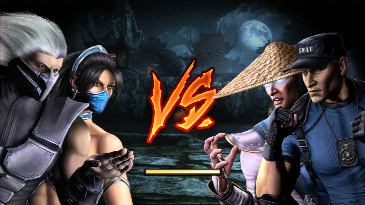 Mortal Kombat tag ladder 2016 - Smoke and Kitana on expert (no rounds ...