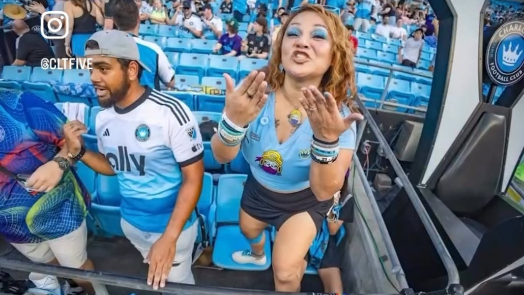 Video: Charlotte FC fans