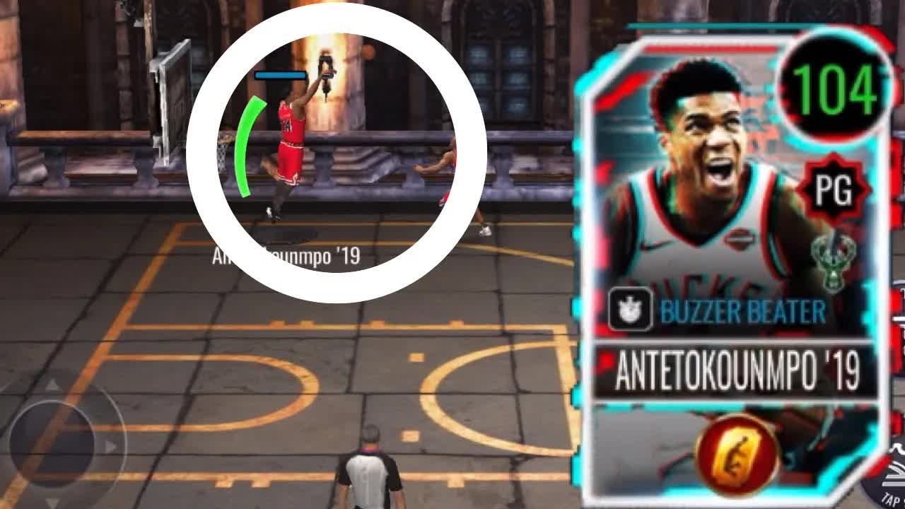 He is insane! 104 golden ticket Giannis gameplay in NBA Live Mobile 20!