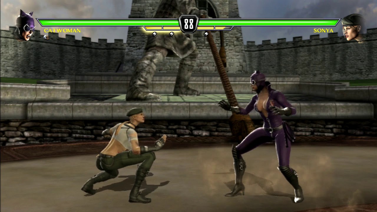 MK vs DC battles - Catwoman vs Sonya