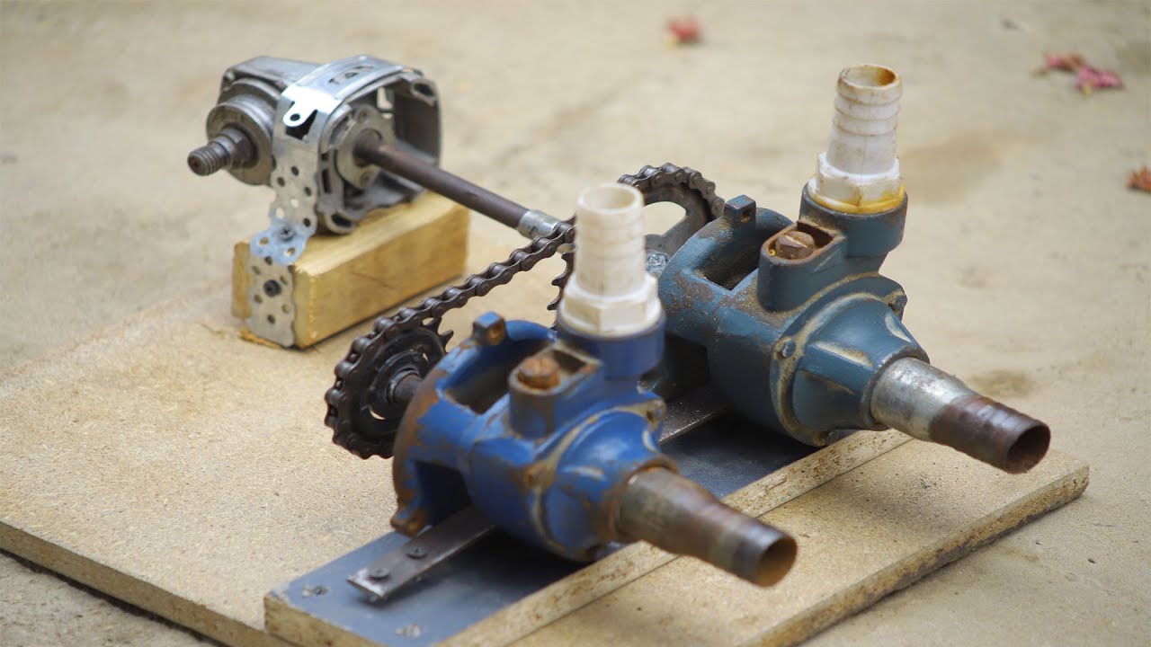 Amazing idea! Do not throw away broken water pump