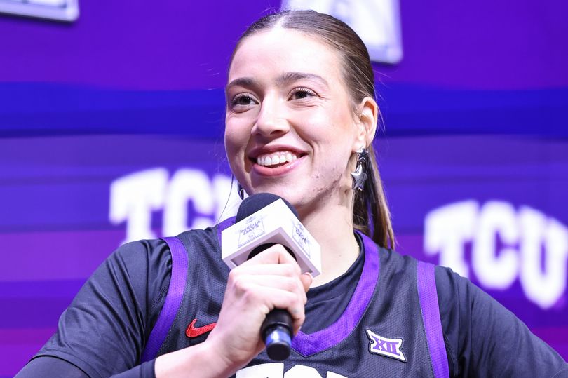 Marta Suarez hits huge NCAA landmark in record TCU win