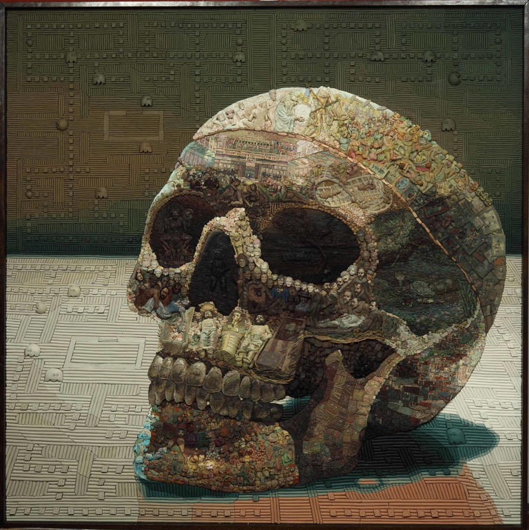 La imponente obra en plastilina del Grupo Mondongo en Rosario