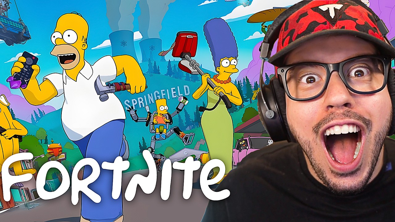 New SIMPSONS Fortnite Season PREVIEW (Leaks)