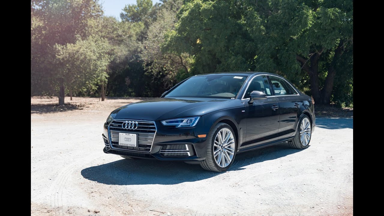 2017 Audi A4 review 4K POV & custom Porsche Cayman GT4 with Vorsteiner ...