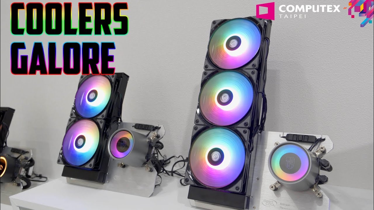 Computex 2019: Deepcool booth coverage - coolers overload!