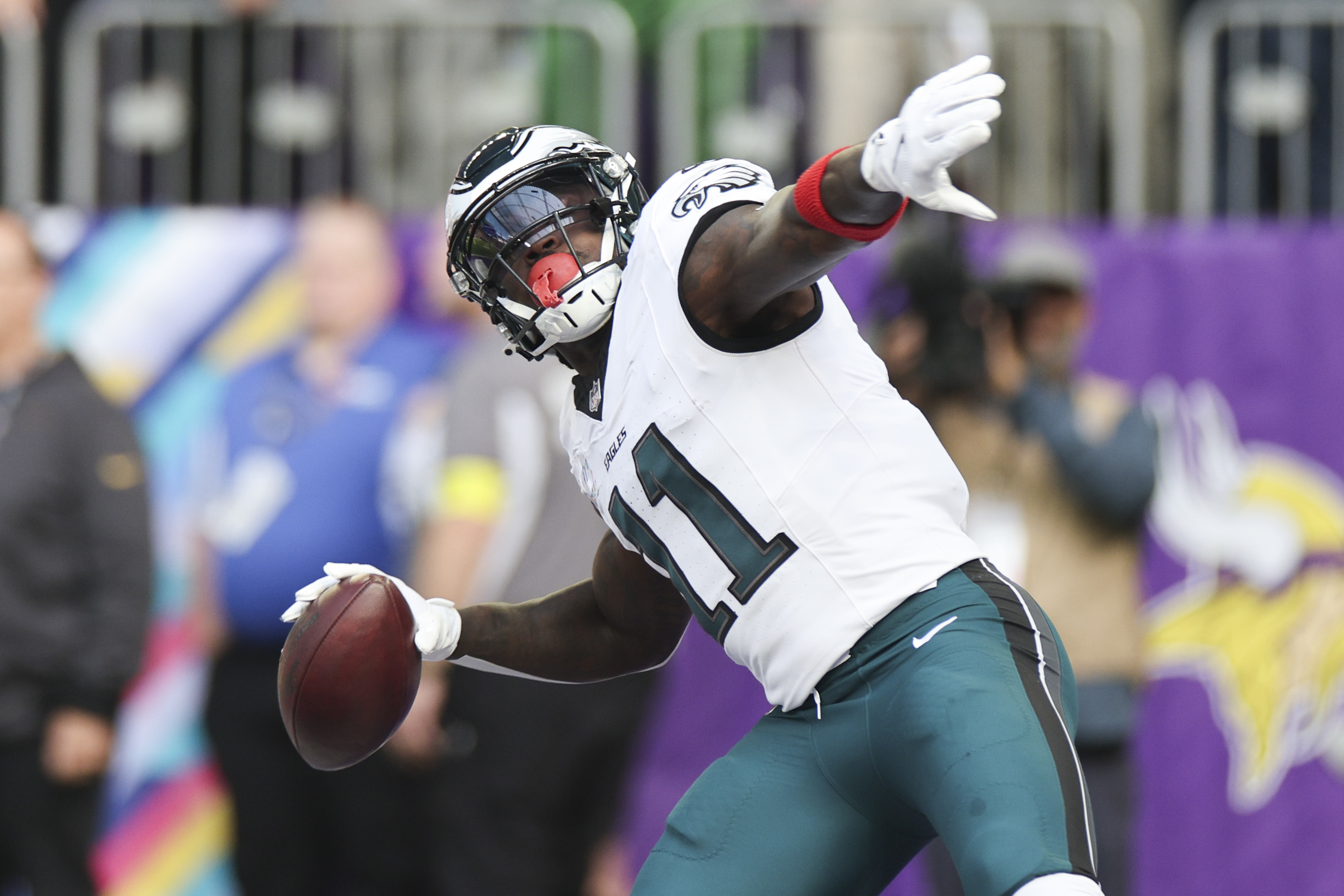 The Eagles need A.J. Brown, which means they need him happy. But he ...