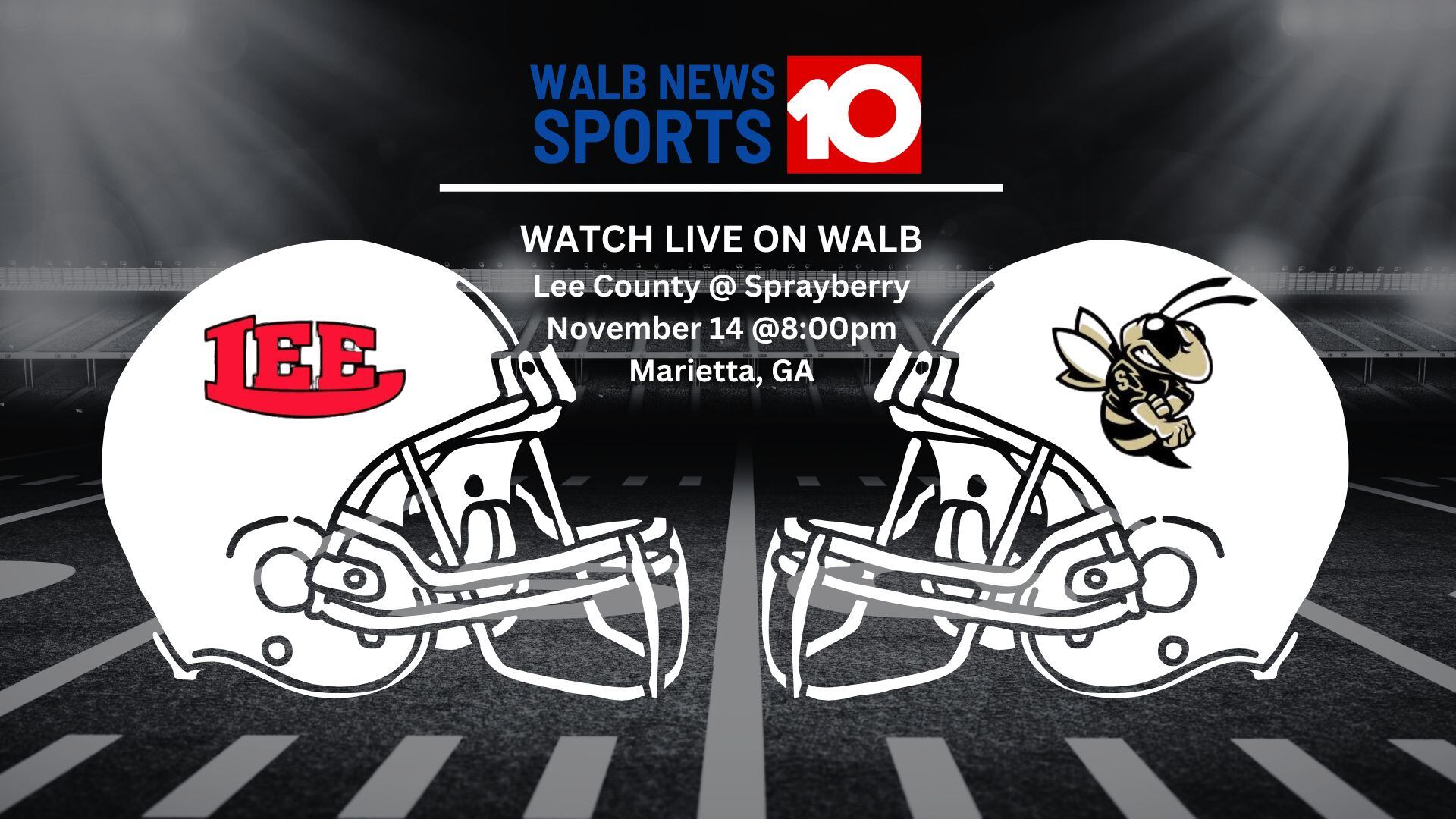 Lee County Trojans faced off against the Sprayberry Yellow Jackets tonight