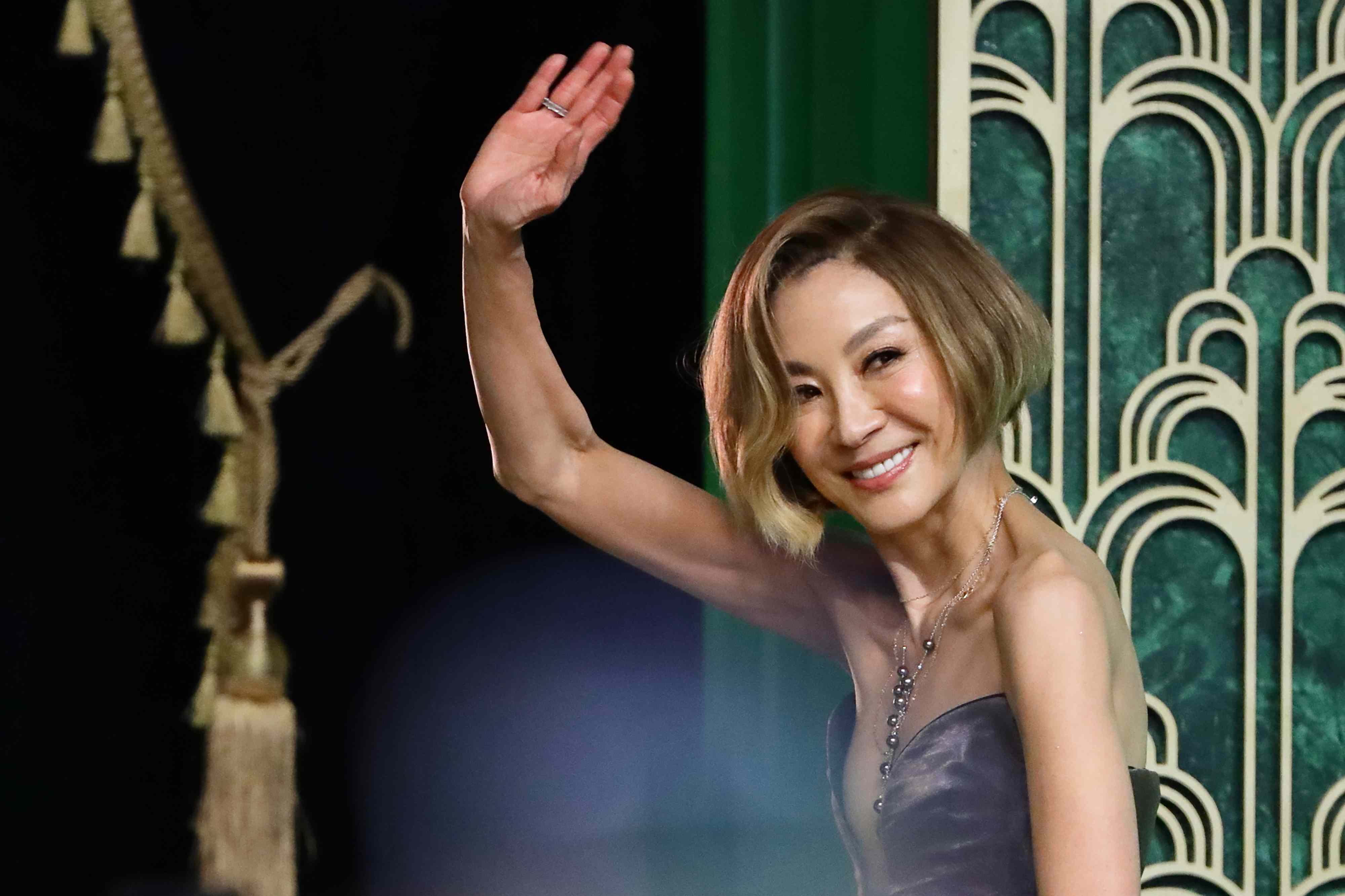 Michelle Yeoh Swaps Her Long, Brunette Locks for a Dramatic Hair ...