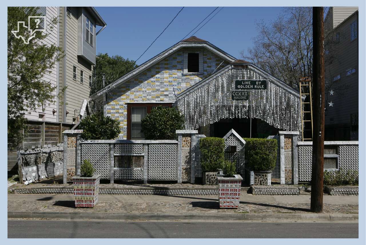How one man turned his Houston home into the famous Beer Can House