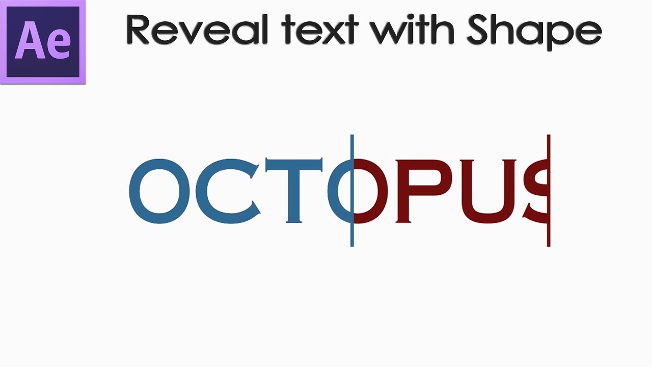 Tutorial - Reveal text and change text color with shape in After ...