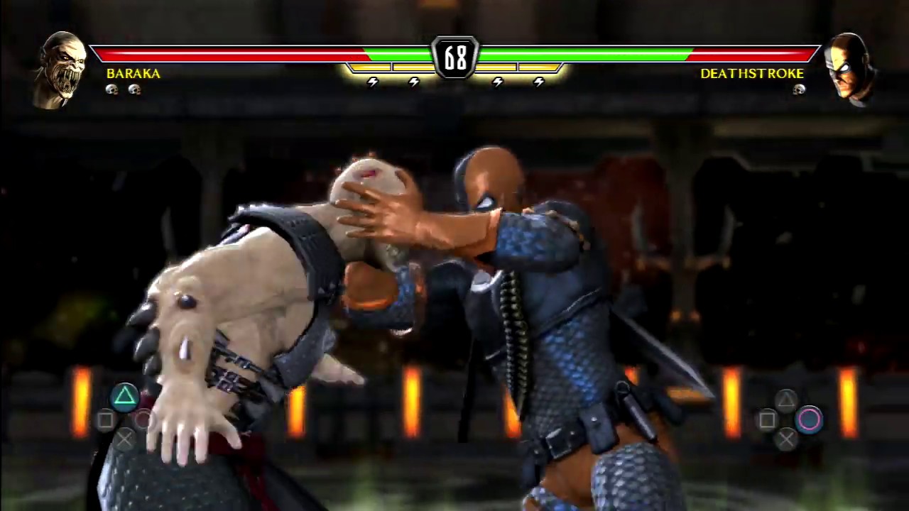 MK VS DC Klose Kombat - Baraka VS Deathstroke