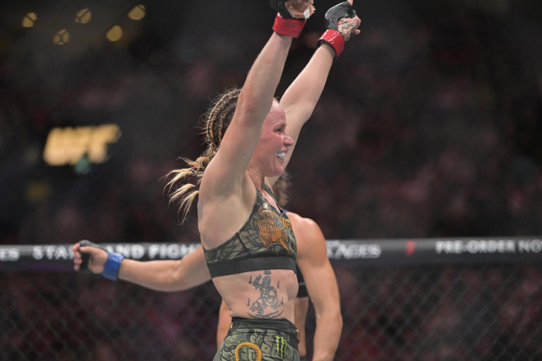 UFC 322 official weigh-in results are in after champion had to use curtain