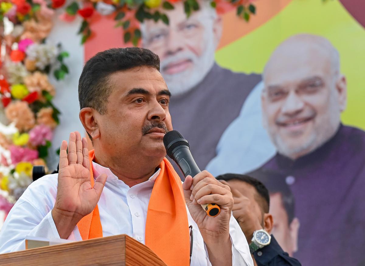 "Bihar ki jeet hamari hai" Suvendu Adhikari celebrates NDA lead as ...