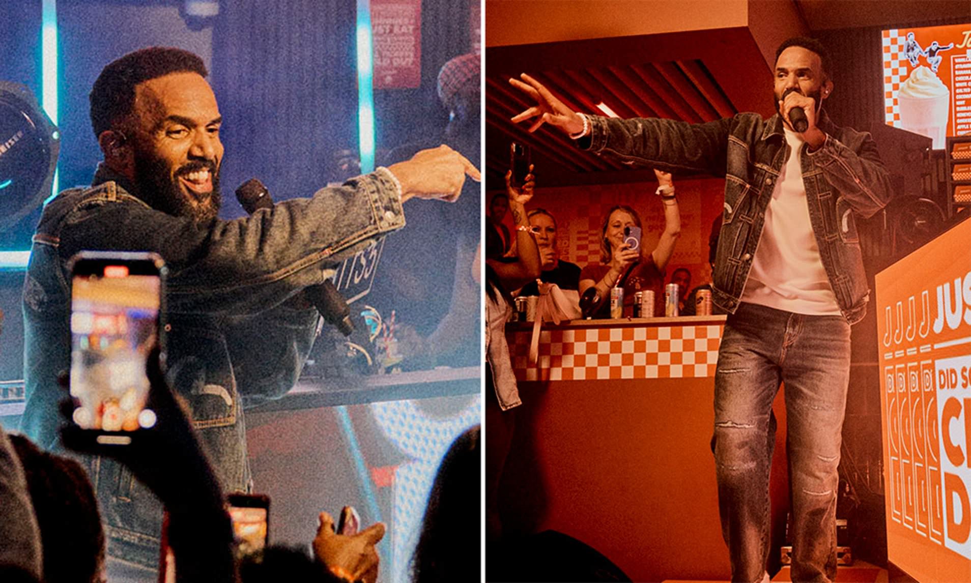 Craig David delights fans as he performs intimate one-off gig at local ...