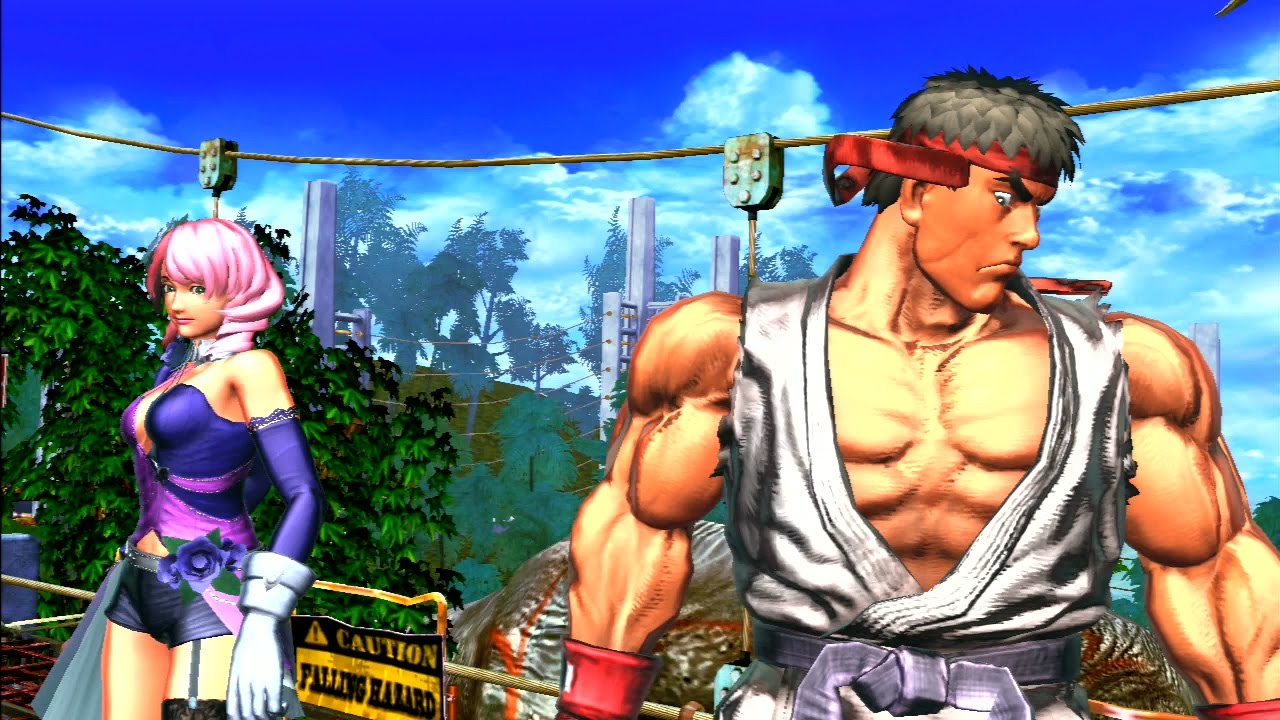 Street Fighter X Tekken playthrough - Ryu and Alisa