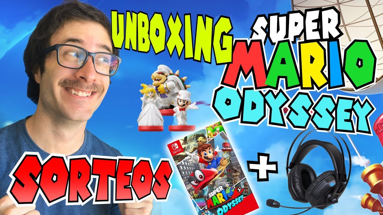 Unboxing amiibos Super Mario Odyssey y sorteos varios