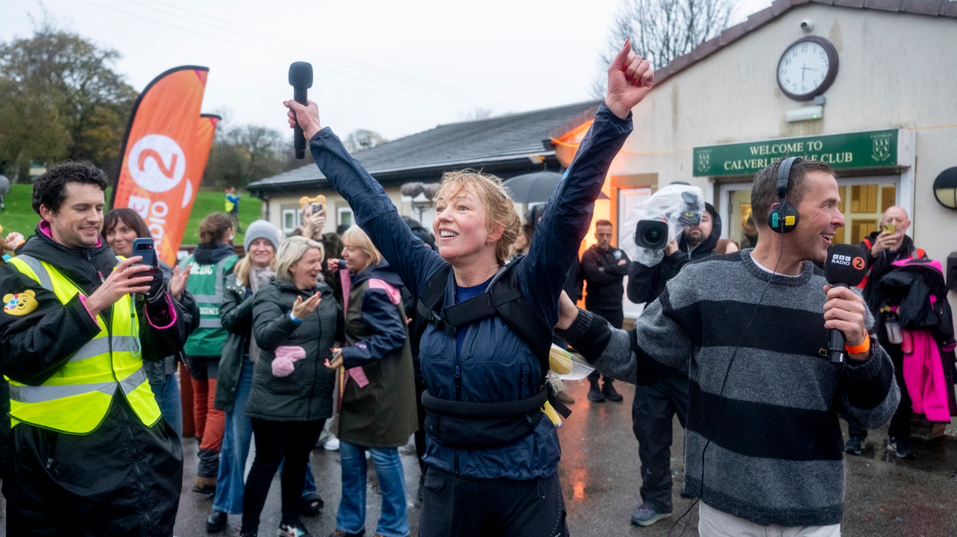 Sara Cox raises £9M for Children in Need