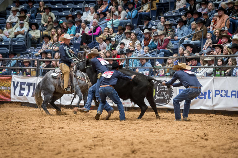 Photos capture WRCA action at Amarillo Civic Center arena