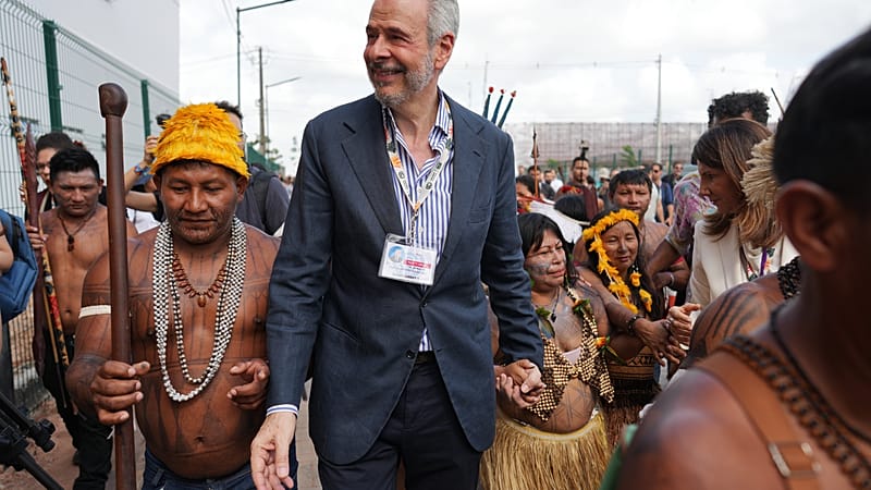 Indigenous protesters block COP30 entrance demanding participation in ...