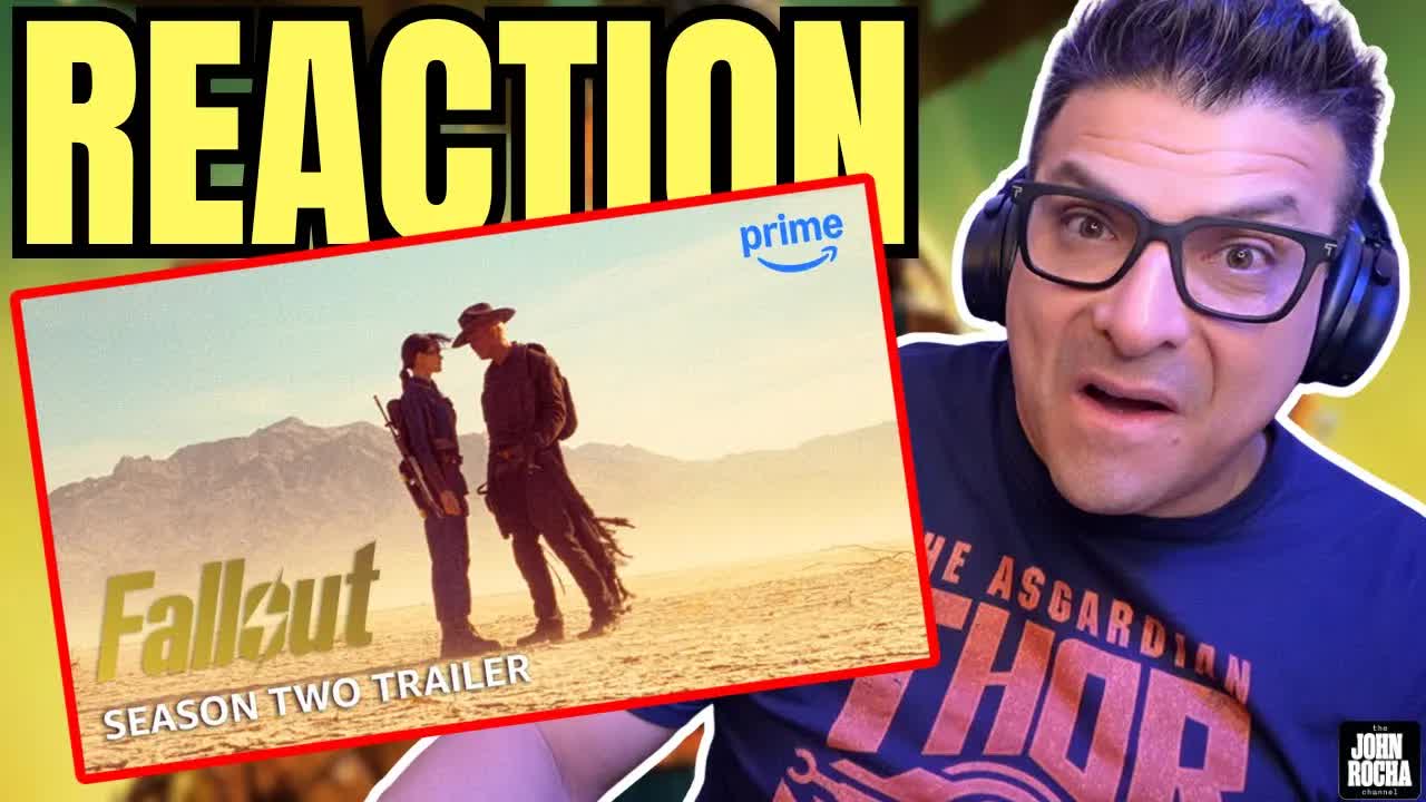 Fallout season 2 official trailer reaction | Prime Video | Walton Goggins