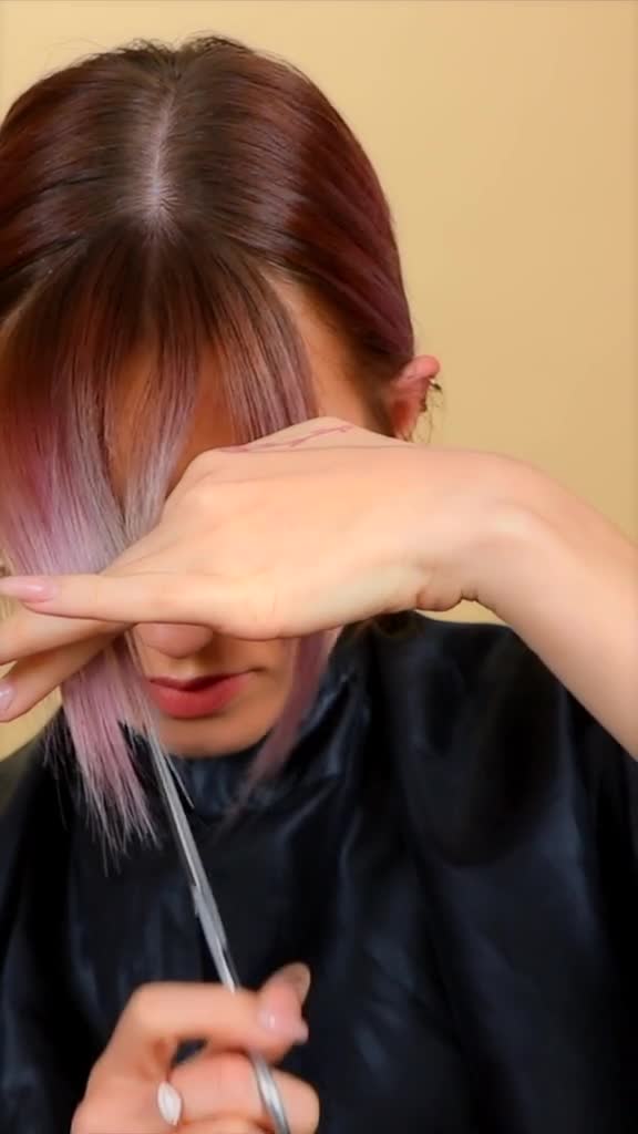 Wispy bangs!