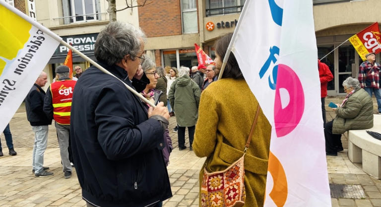Rassemblement devant le lycée Jean-Monnet : les syndicats exigent l ...