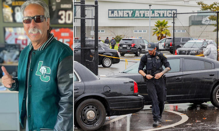 Suspect in custody after shooting of college football icon, 66, on ...