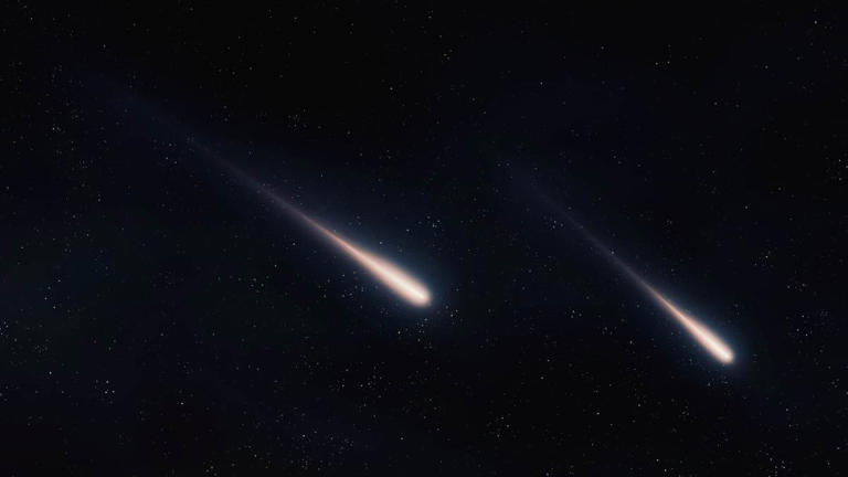 In rare moment, comet C/2025 K1 (ATLAS) splits into 3 pieces as it ...
