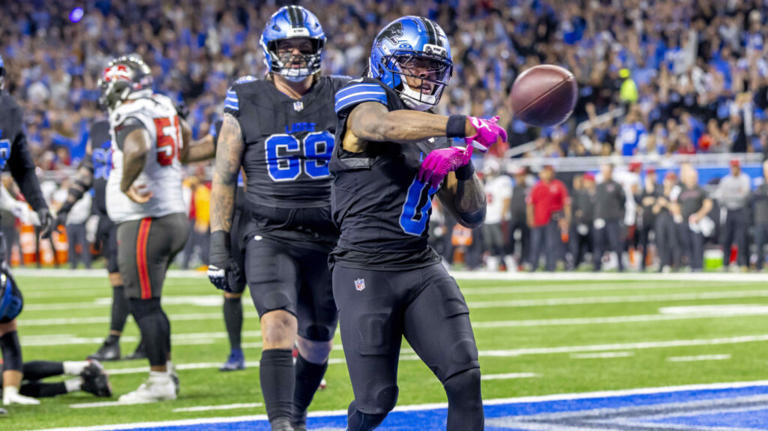 NFL Week 11 Most Bet Anytime TDs: Jahmyr Gibbs Getting Love