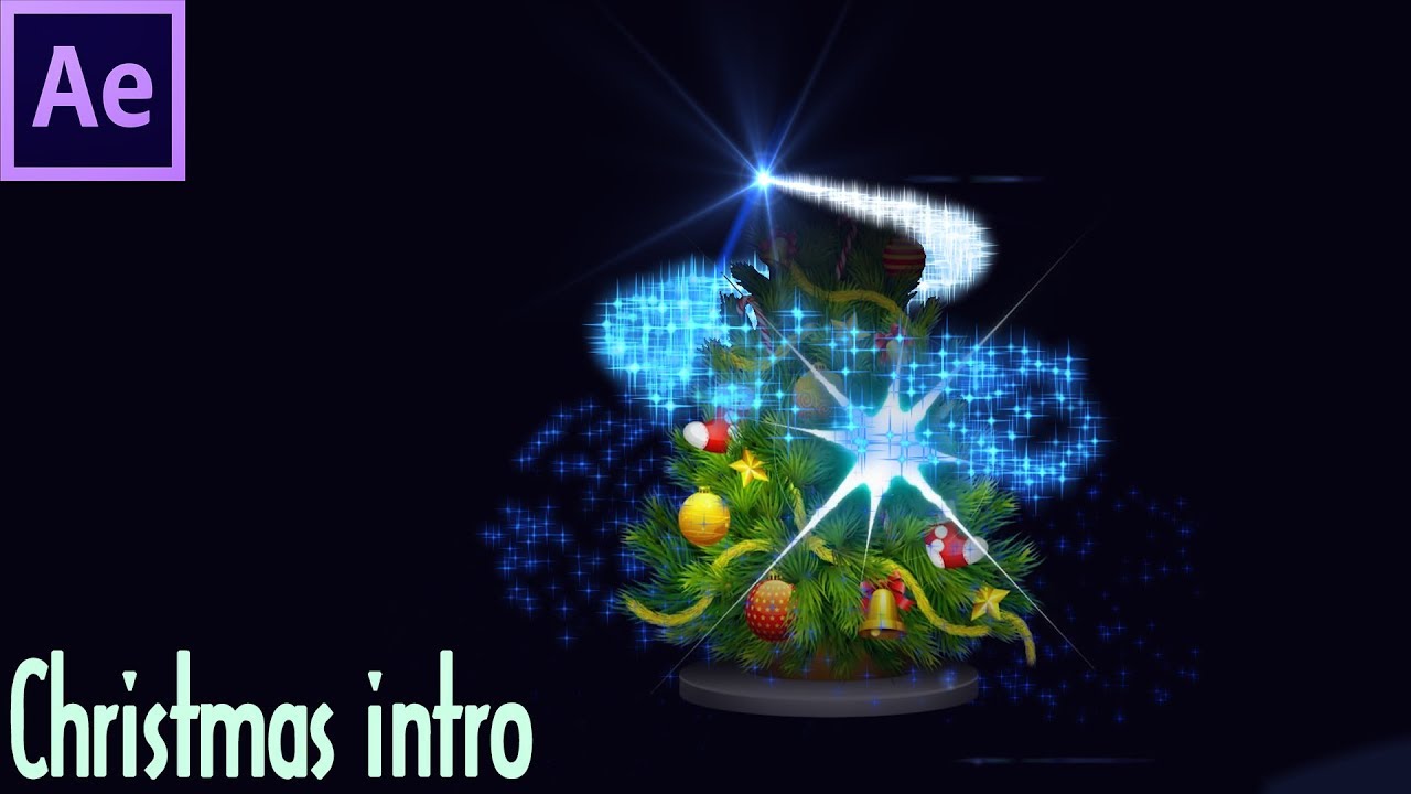After Effects tutorial - Make Christmas theme intro - 86