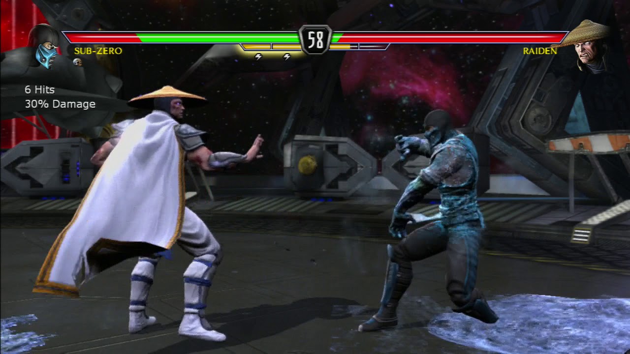 MK vs DC battles - Sub Zero vs Raiden