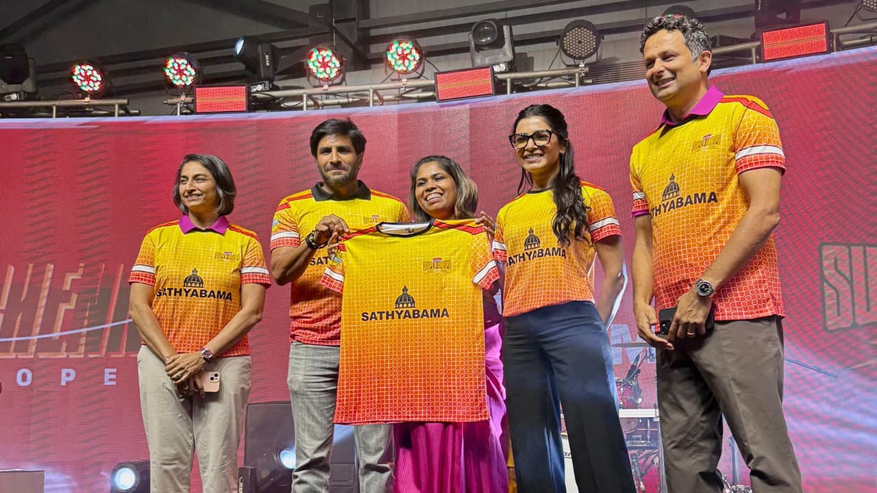 Samantha Ruth Prabhu unveils Chennai Super Champs' WPBL Season 2 jersey
