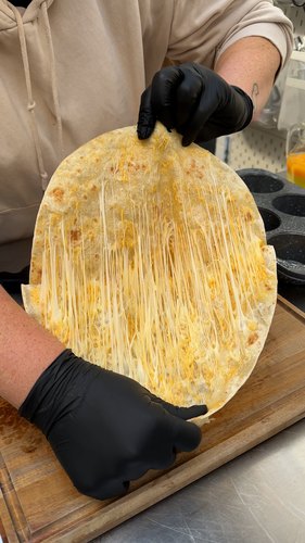 Coppette di Quesadilla BEC