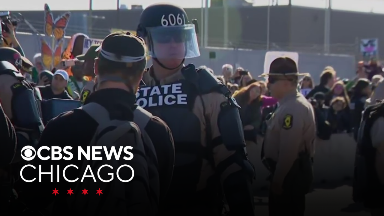 Arrests made amid clash outside Broadview outside ICE facility