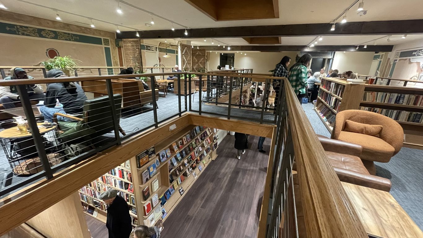Visible Voice Books turns a century-old theater into a book lover's dream