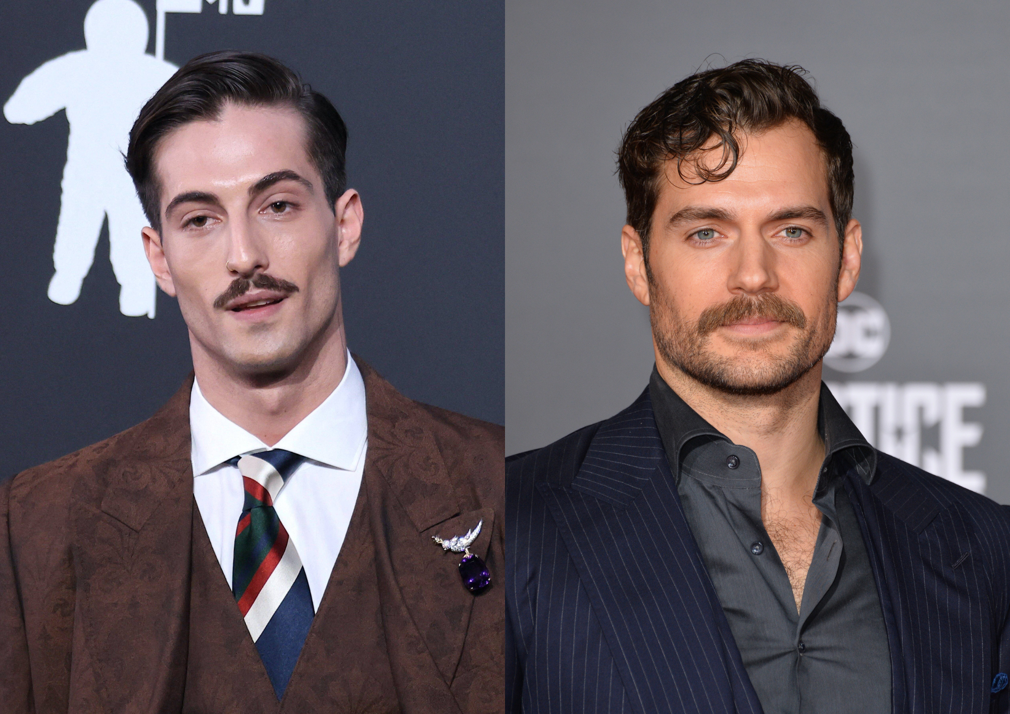 Famosos que se ven irresistibles con bigote